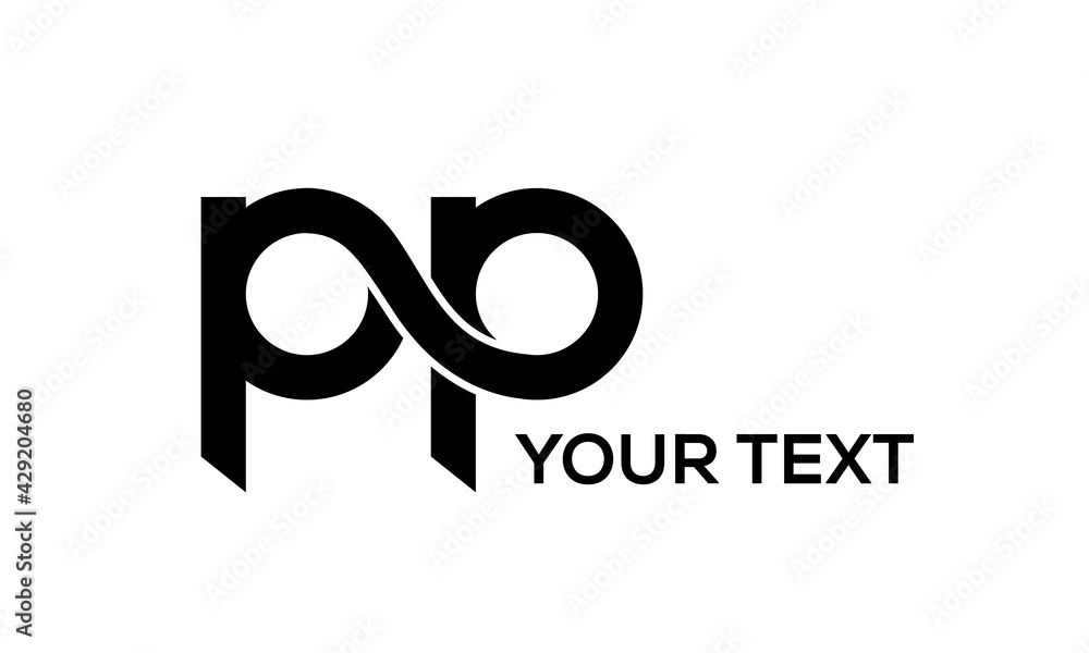 Letter PP creative logo design vector Stock Vector | Adobe Stock