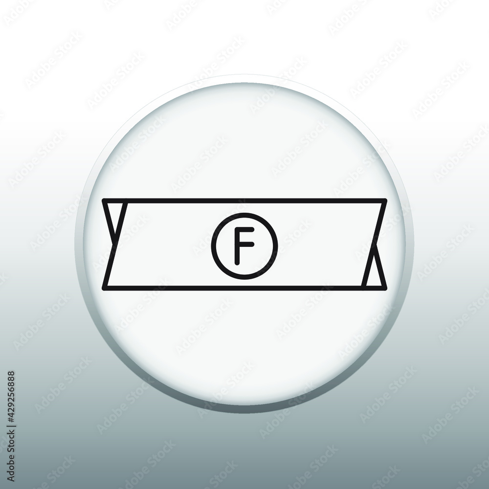 Symbol of Fire Stat in Duct Vector illustration Symbol of Mechanical ...