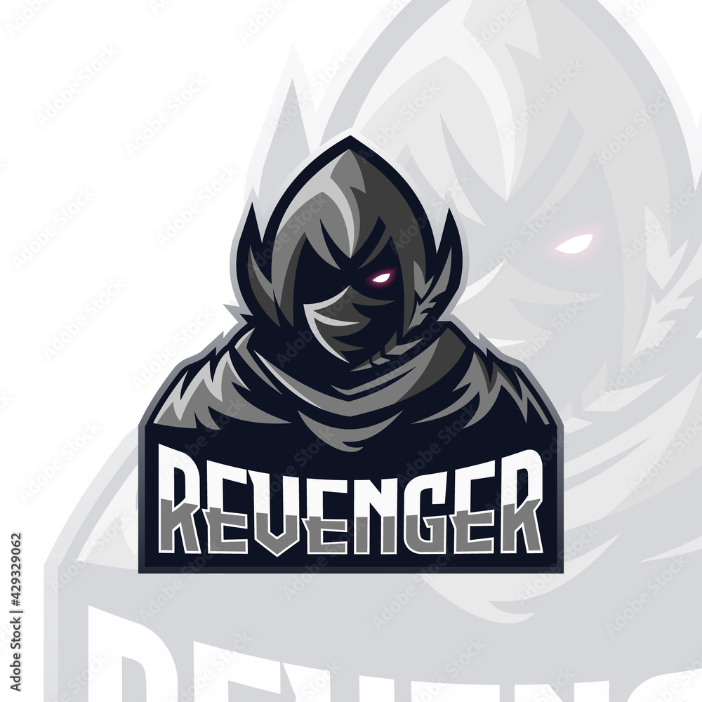 Phantom Revenge Logo Mascot Vector Illustration, good to use as your ...