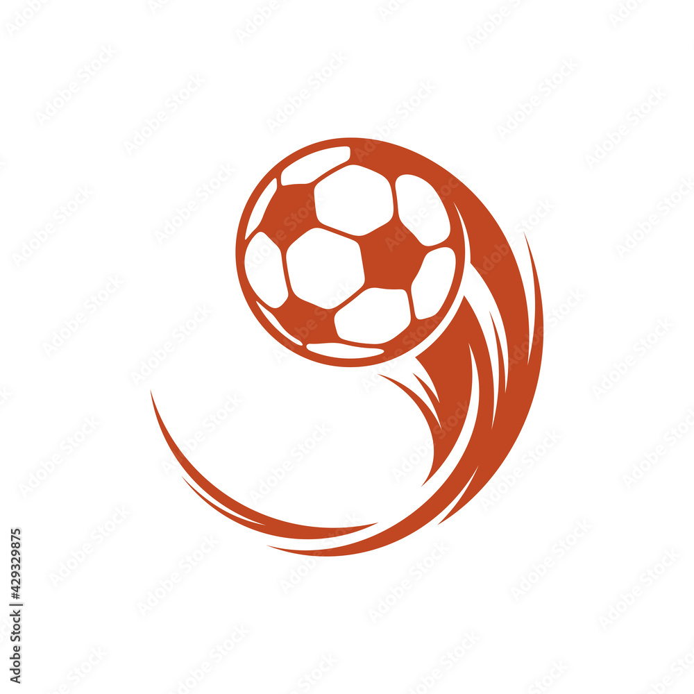 Soccer logo design vector illustration, Creative Football logo design ...