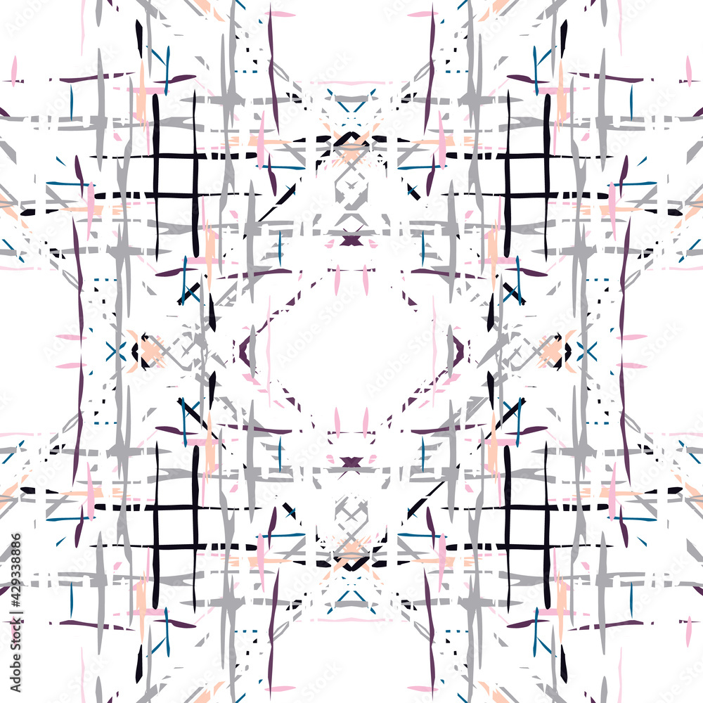 Batik, Hand Drawn. Paint Texture Seamless Stock Vector | Adobe Stock