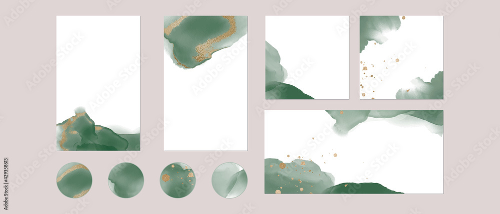 Instagram social media highlights, story post feed background template ...