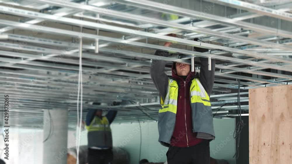 Interior builder that makes the installation of suspended ceilings ...