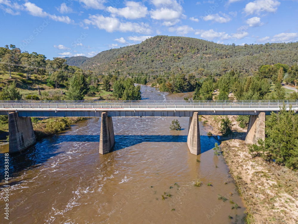 Cotter River and Murrumbidgee River conflux, Cotter Crossing, ACT ...