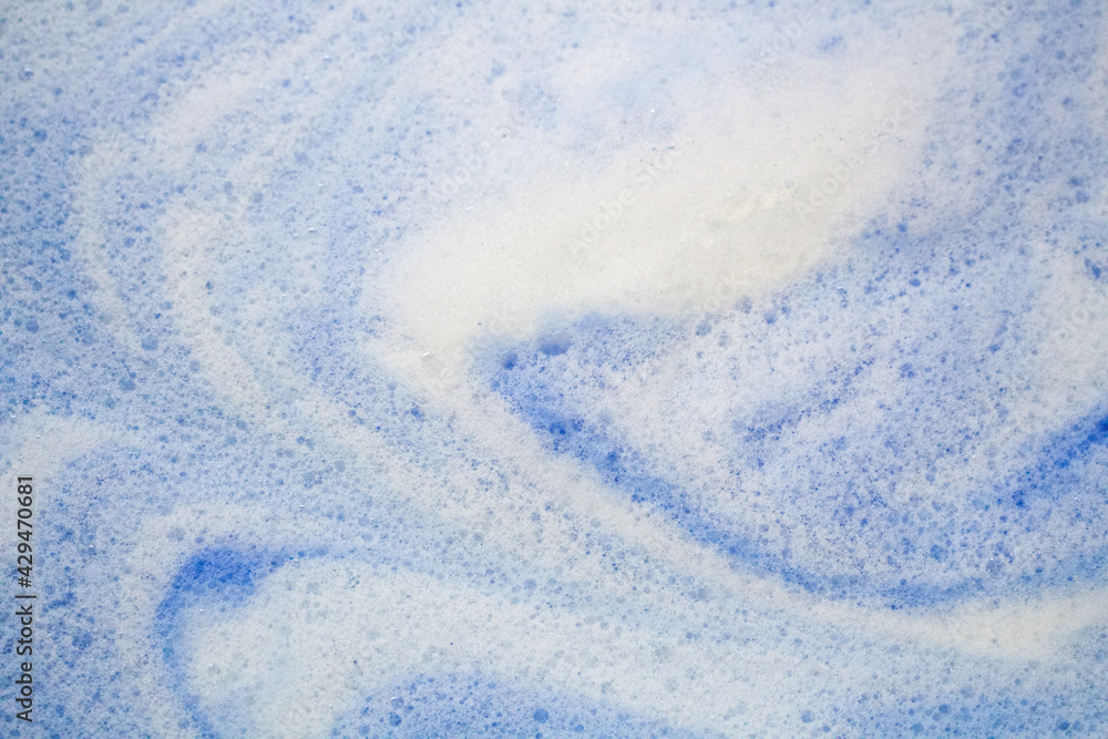 Macro of Blue and White Industrial Foam Manufacture Stock Photo | Adobe ...