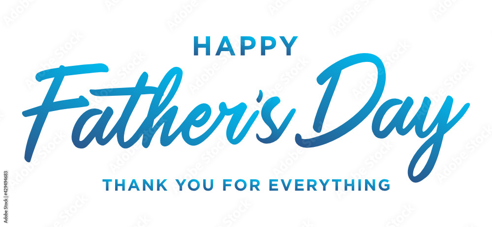Happy Father's Day, Happy Father's Day Appreciation Vector Text, Father ...