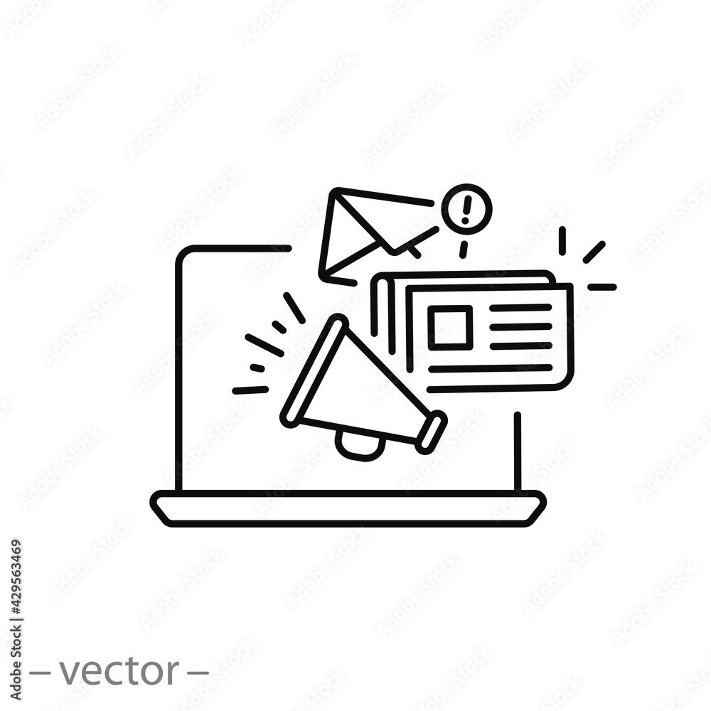 news content icon, share media latest, social personal blog, latest ...