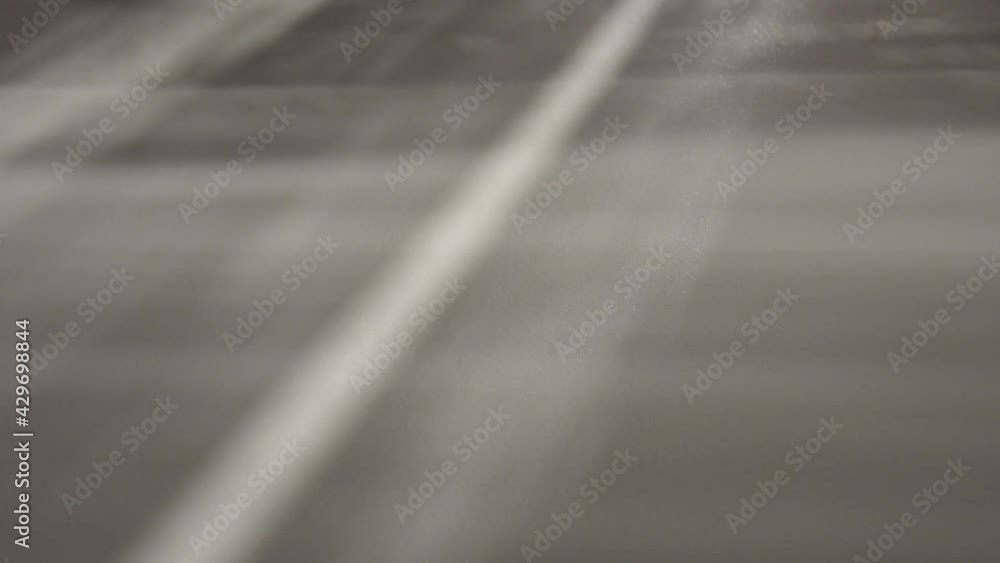 Illumination rays on gray surface. Abstract rays of light and lens ...