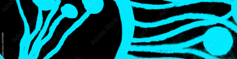 Neon Cancer Genetic. Multicolored Flu Symptoms Infographic. Cosmos ...