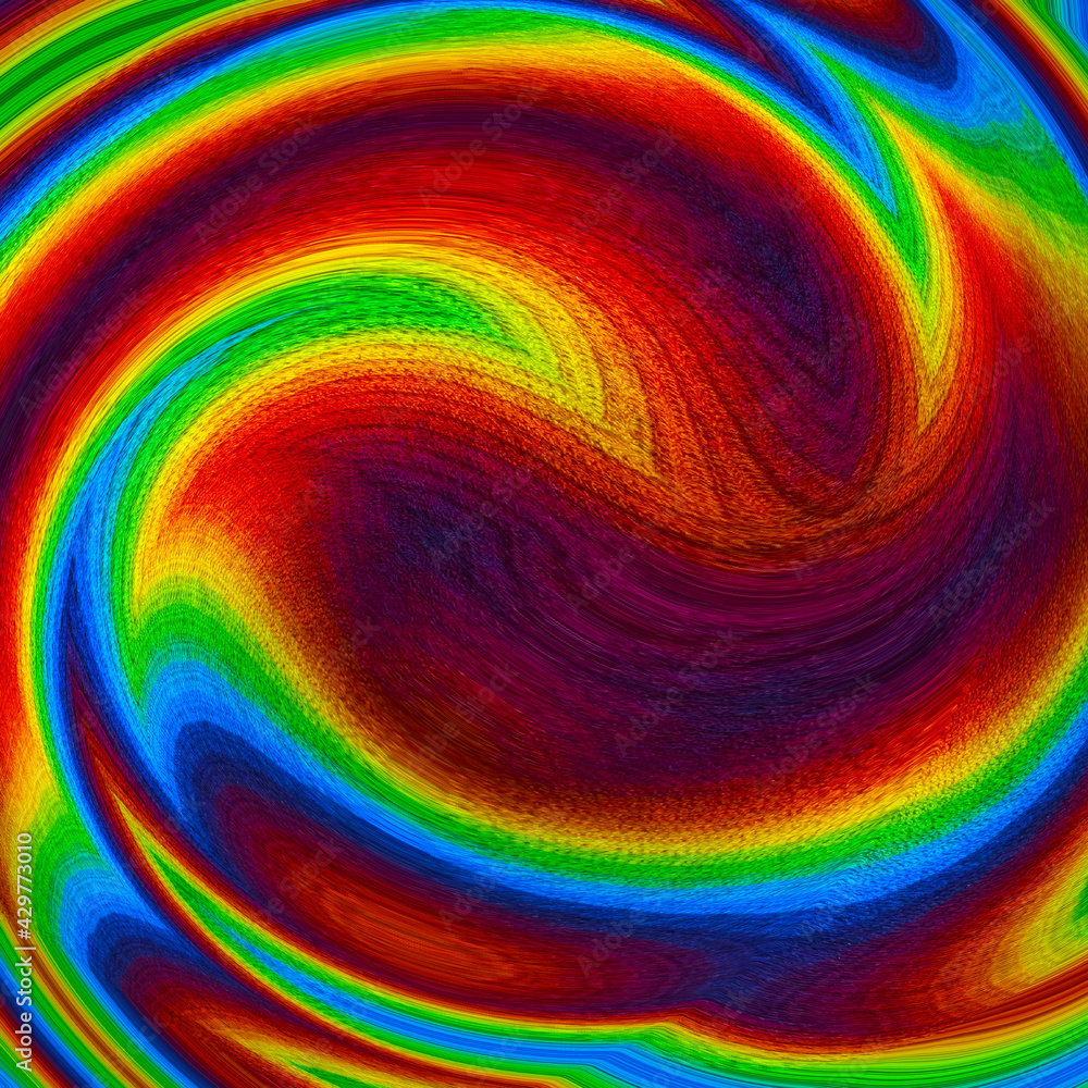 Abstract bright colorful rainbow background. Creative mood. Art trippy ...