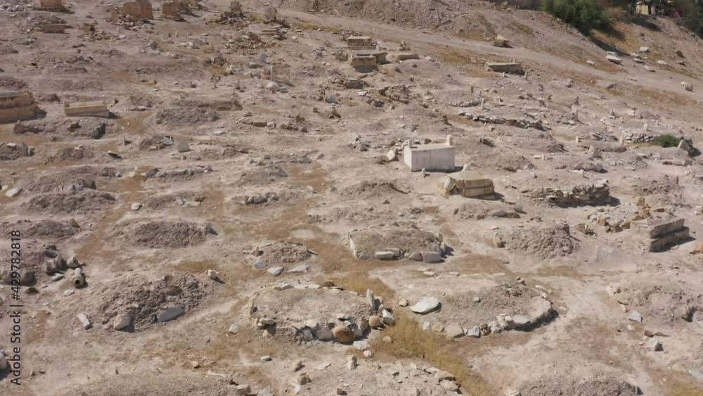 Nabi Musa, Believed to be the tomb of The Prophet Moses, Aerial view ...