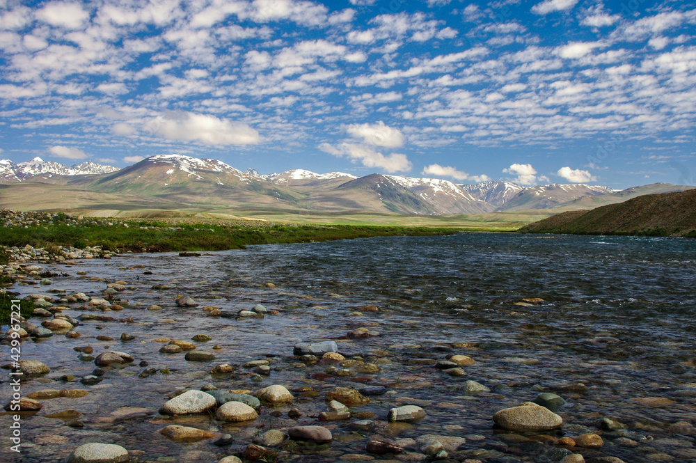 Deosai Beautiful Vibrant Landscape. Deosai National Park is a high ...