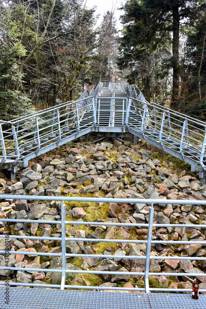 Lysa Gora, punkt widokowy, goloborze, Swietokrzyski Park Narodowy ...