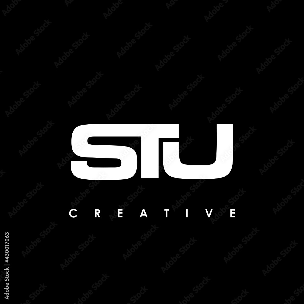 STU Letter Initial Logo Design Template Vector Illustration Stock ...