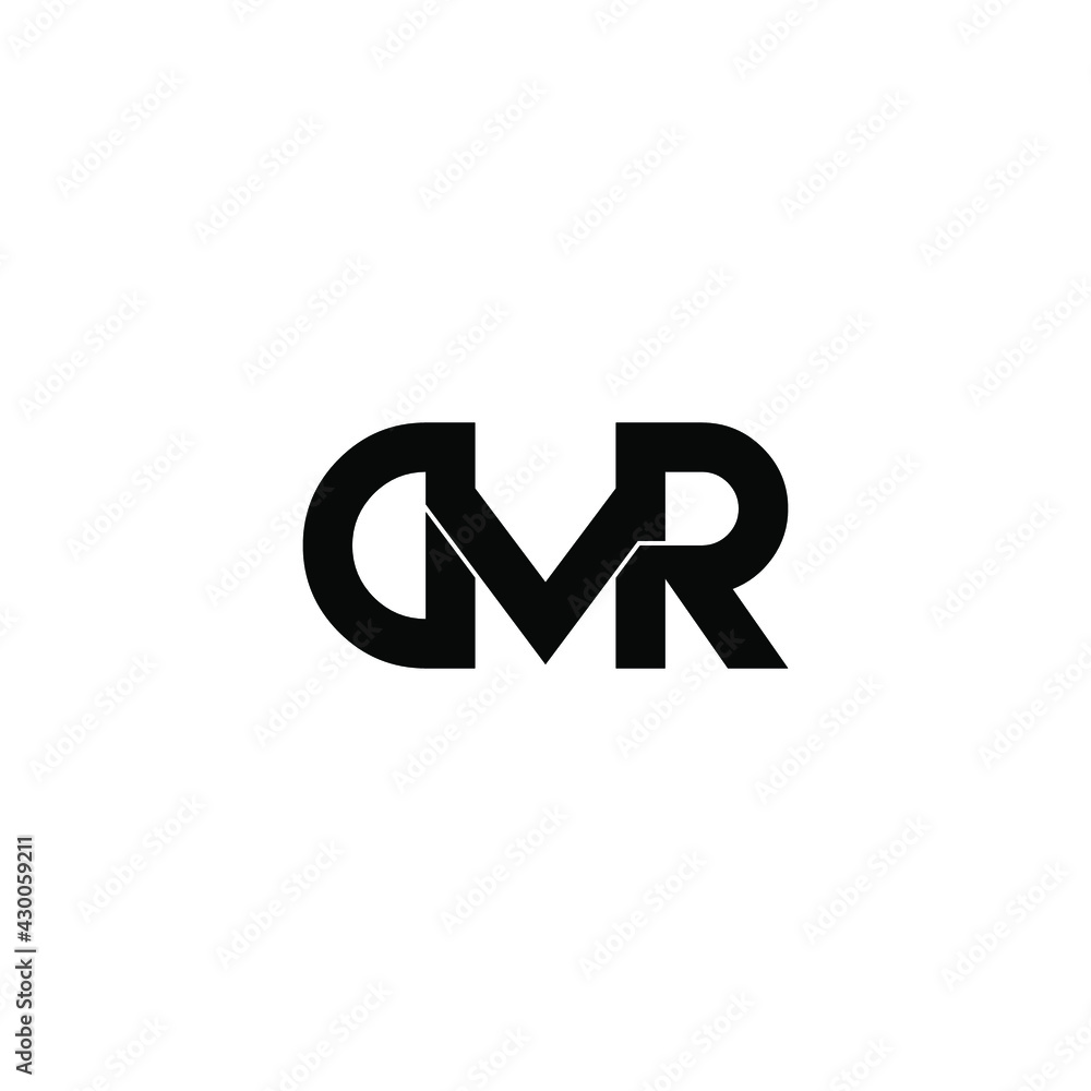 dmr letter original monogram logo design Stock Vector | Adobe Stock