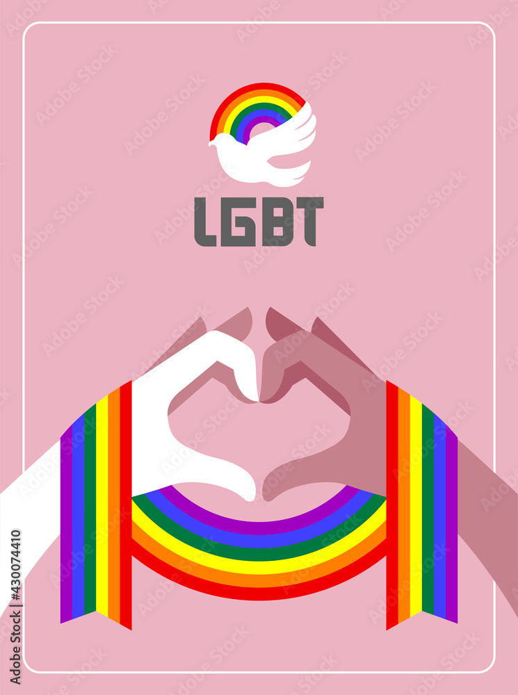 Publicity posters information about LGBT content. festivals, claim ...