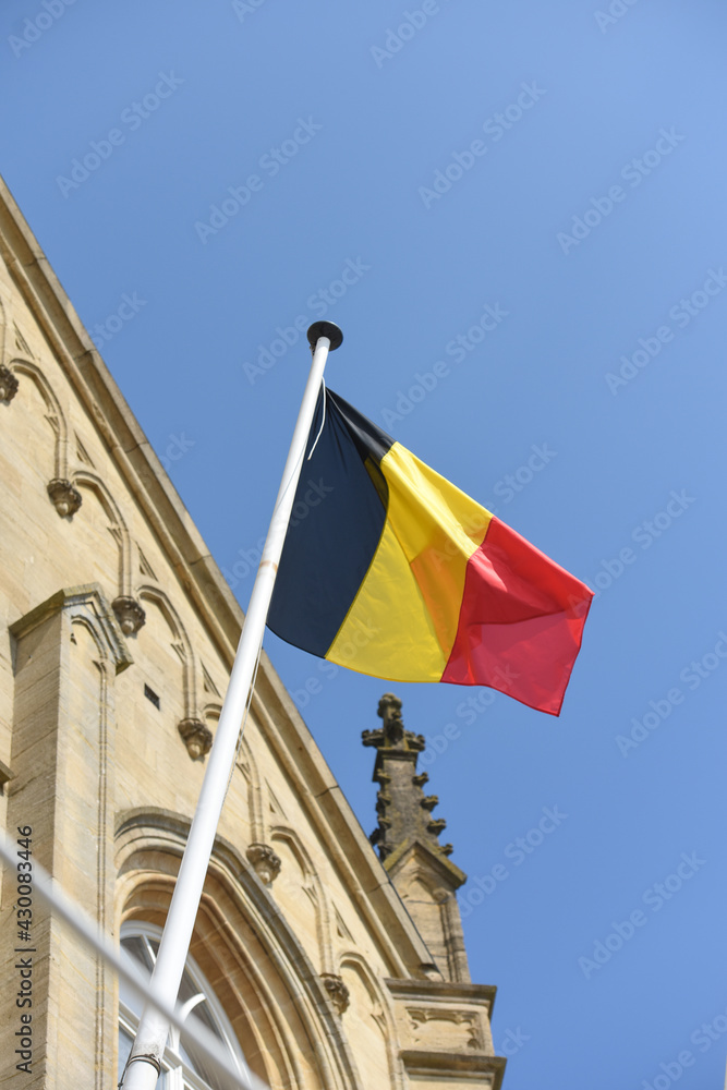 Belgique belge drapeau patrimoine histoire architecture Stock Photo ...