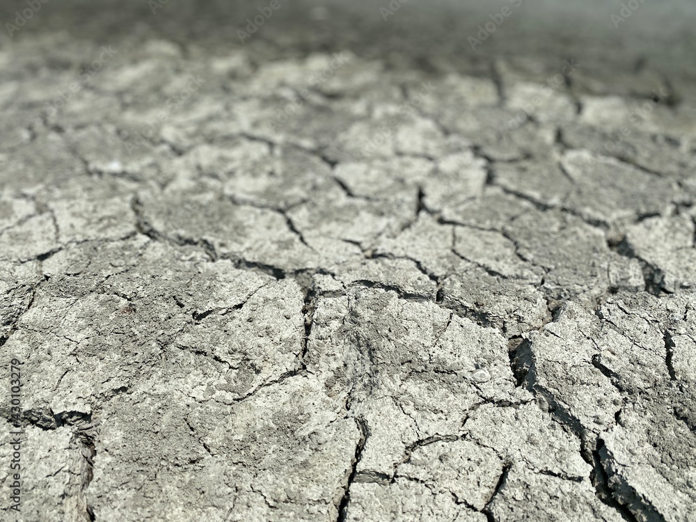 Mudcracks (also known as mud cracks, desiccation cracks or cracked mud ...