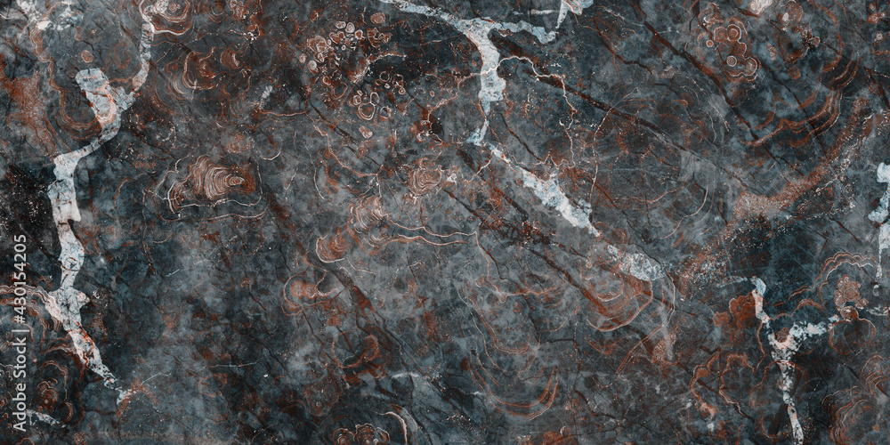 Background texture of marble, close up polished surface of natural ...