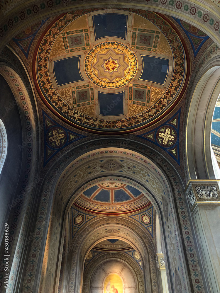 Oppulent Bavarian Byzantine Basilica interior style architecture inside ...