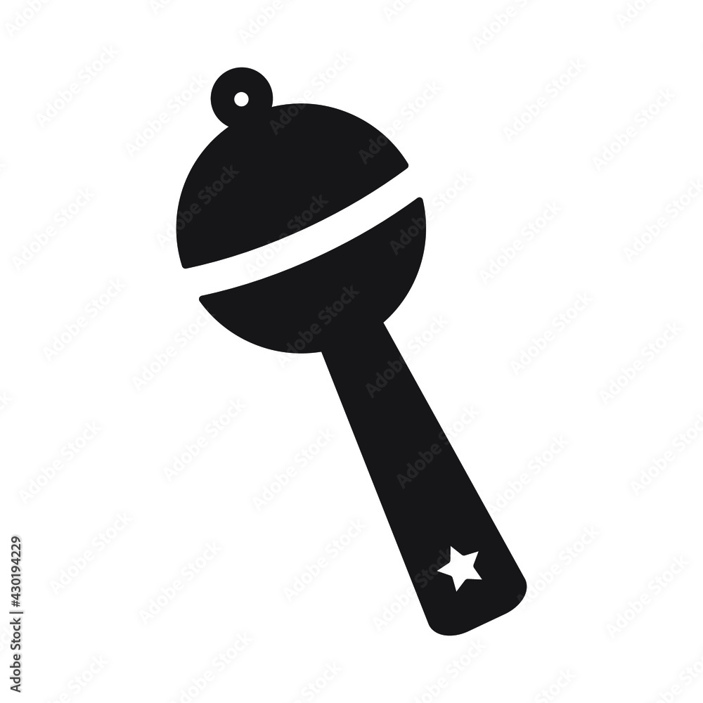 Baby Rattle Vector