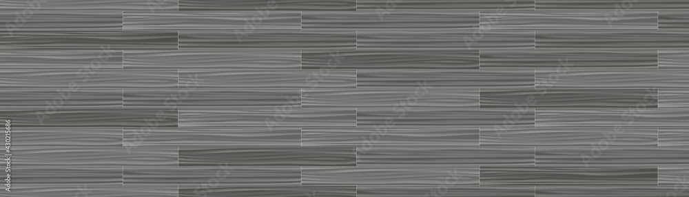 Horizontal grey wood ceramic tiles texture background. Vector ...
