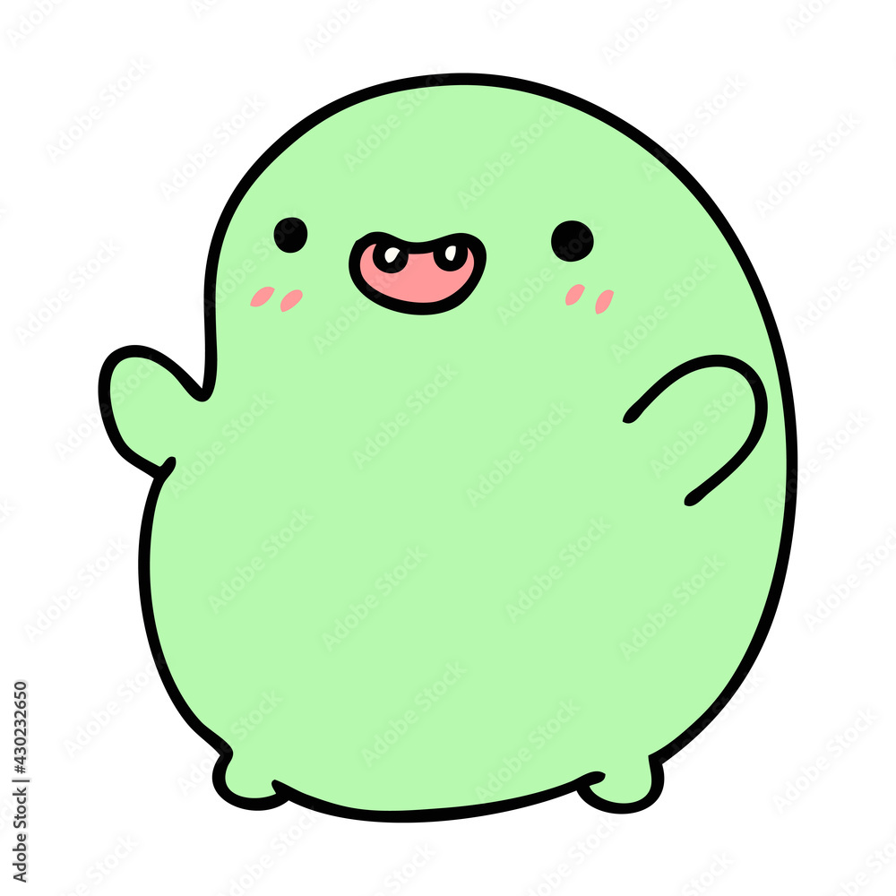 happy little bean Stock Vector | Adobe Stock