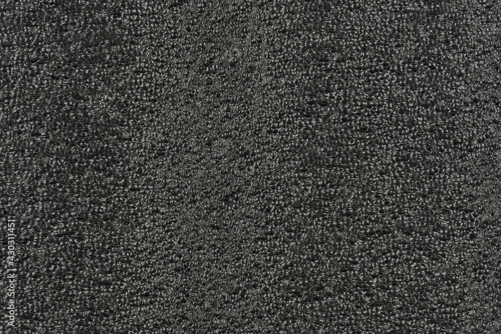 Black foam plastic background texture. black background for designers ...