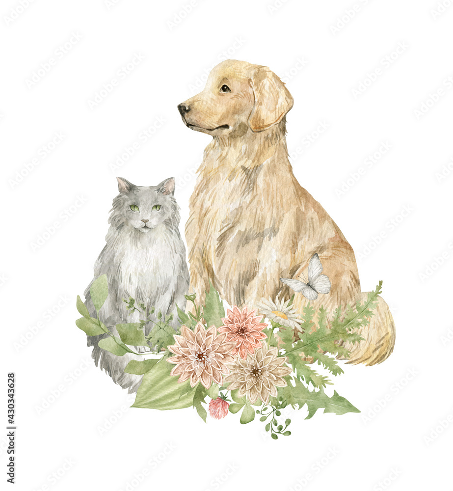 Dog And Cat Flower Arrangement | Best Flower Site