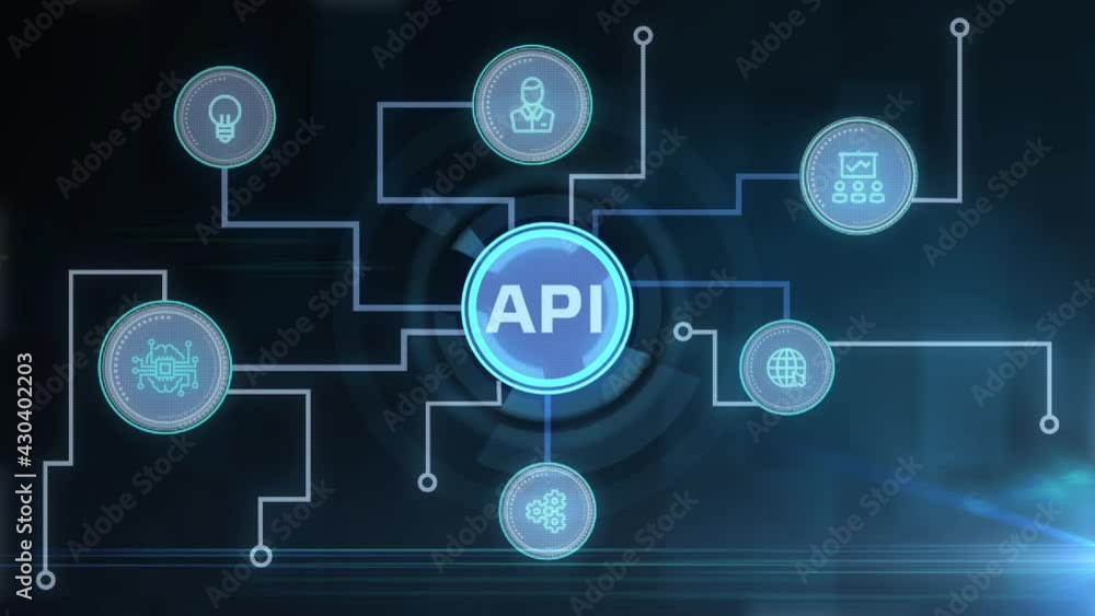 Vidéo Stock API - Application Programming Interface. Software ...