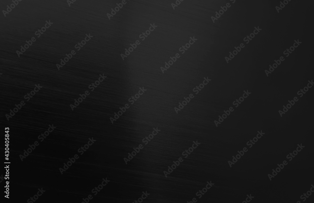 close up brushed black metal texture background. abstract luxury ...