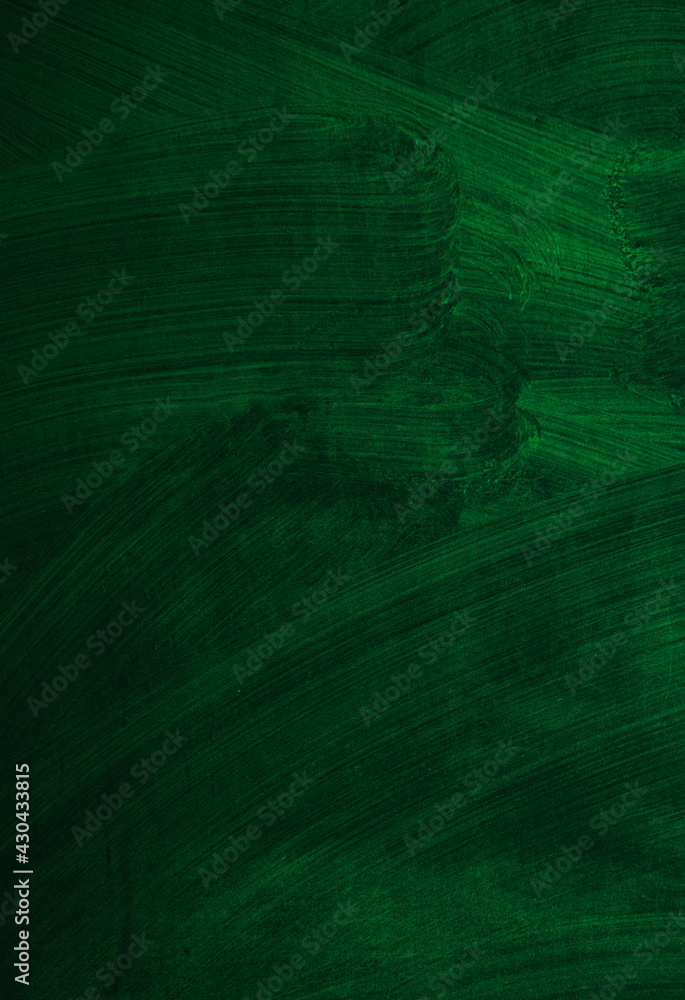 Elegant dark green background with black shadow border and old vintage ...