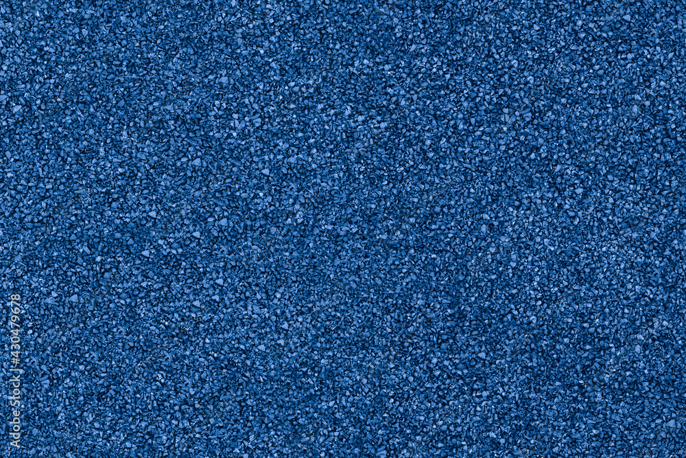 Rubber floor blue texture background. Granules playground cover ...