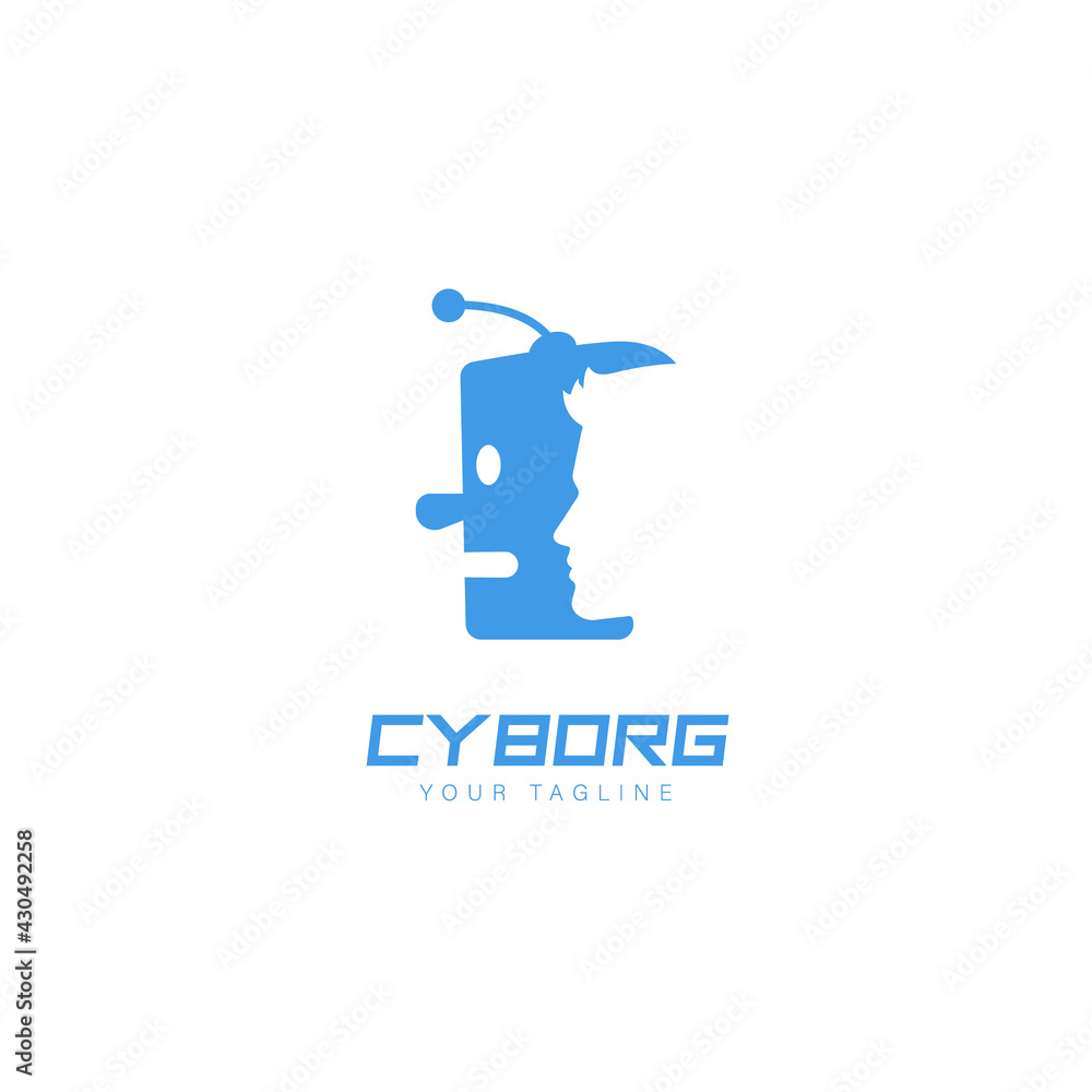 AI robot technology creative symbol machine concept. Digital bionic ... AI robot technology creative symbol machine concept. Digital bionic ...