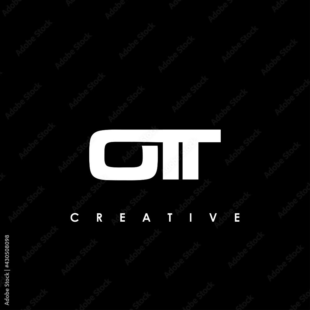 OTT Letter Initial Logo Design Template Vector Illustration Stock Vector | Adobe Stock