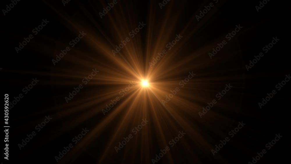 sun light lens flares art animation background Stock Video | Adobe Stock