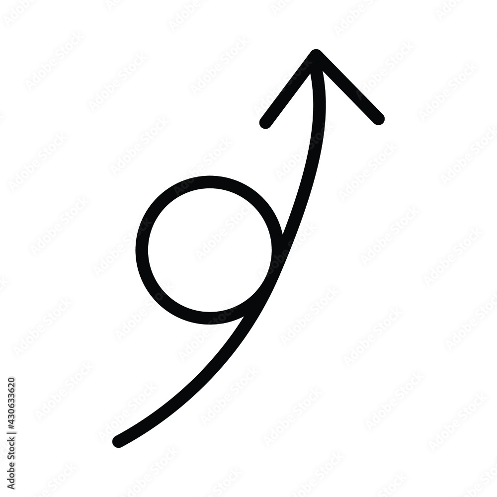 Thin Arrows Pointing Up
