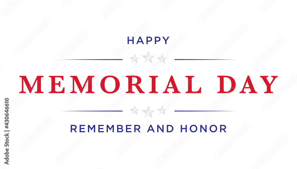 Happy Memorial Day Clip Art