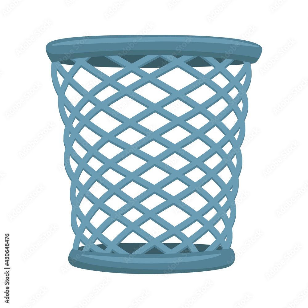 Paper Bin Sign Emoji Icon Illustration. Garbage Vector Symbol Emoticon ...