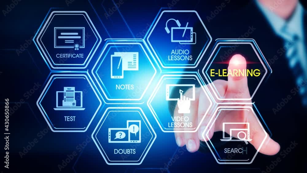 E_learning Hexagonal Touch Screen Concept Hexagonal virtual Touch ...