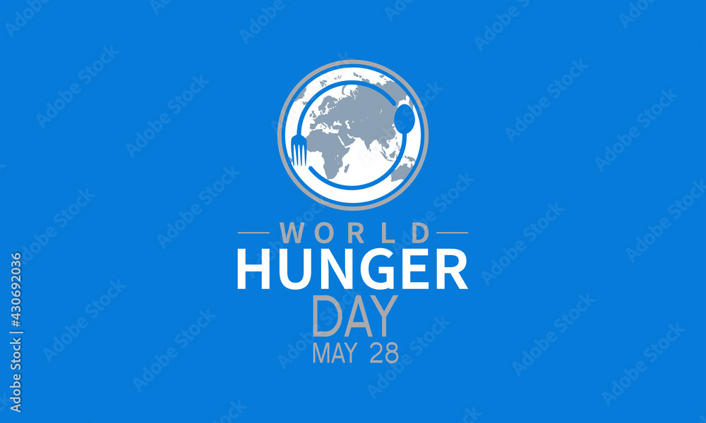 World Hunger Day Food Prevention and awareness Vector Concept. Banner ...