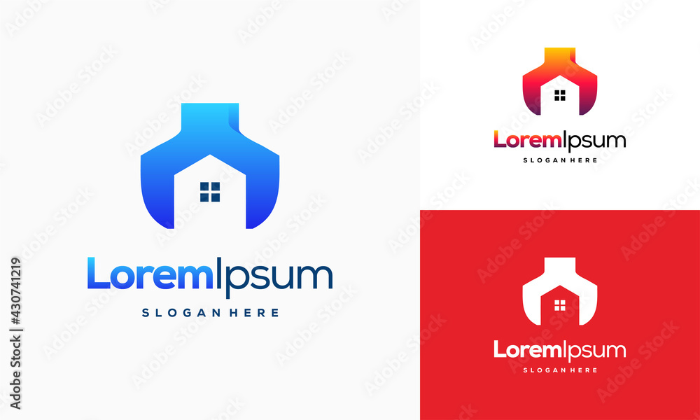 Home Services Logo designs concept vector , Home Repair logo template ...