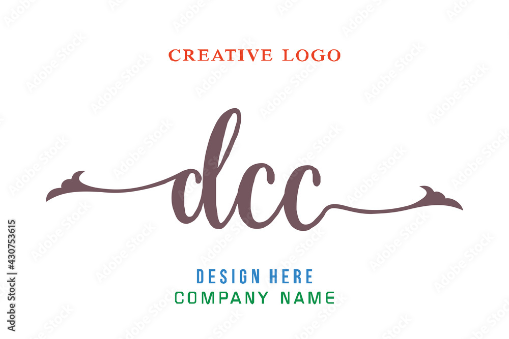 DCC lettering logo is simple, easy to understand and authoritative ...