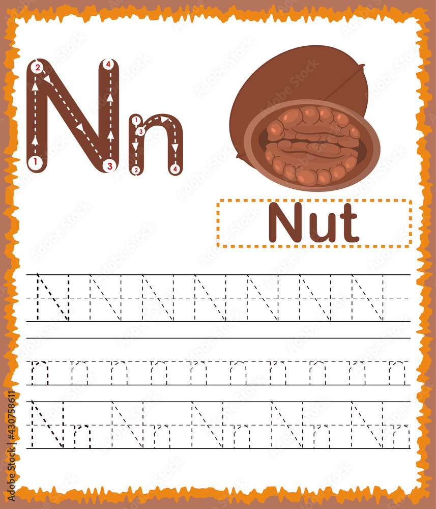 Vector illustration of exercises with cartoon vocabulary for kids ...