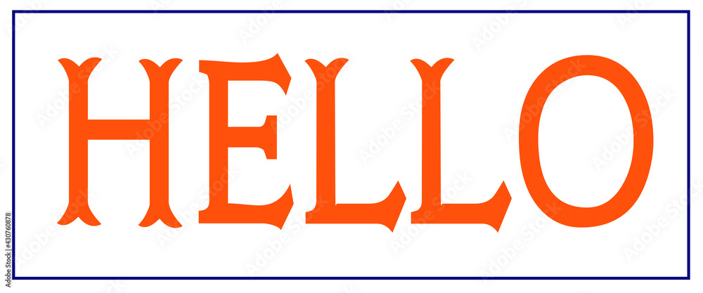 Hello Speech Message Text Hello,Hi, Hello. Banner, speech bubble ...