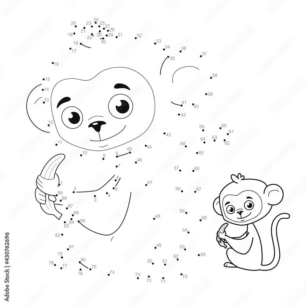 Dot To Dot Games For Children Stock Illustration Adobe Stock dot-to-dot-games-for-children-stock-illustration-adobe-stock