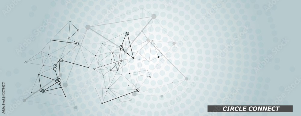 Pattern for digital wallpaper design. Light connection structure ...