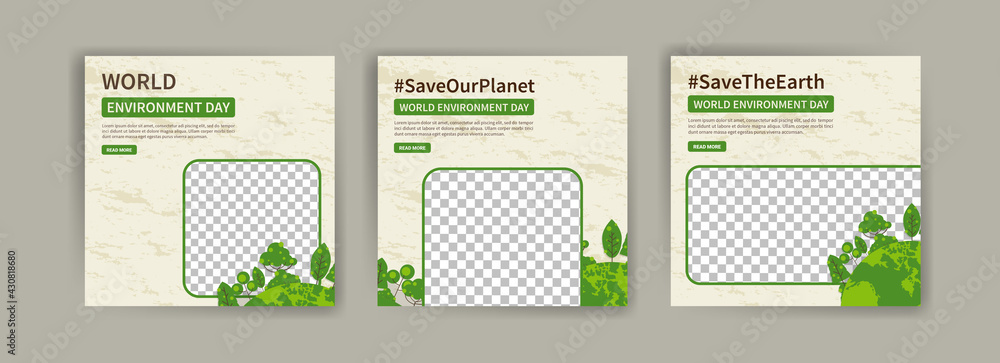 World Environment Day. Education and campaigns on the importance of ...