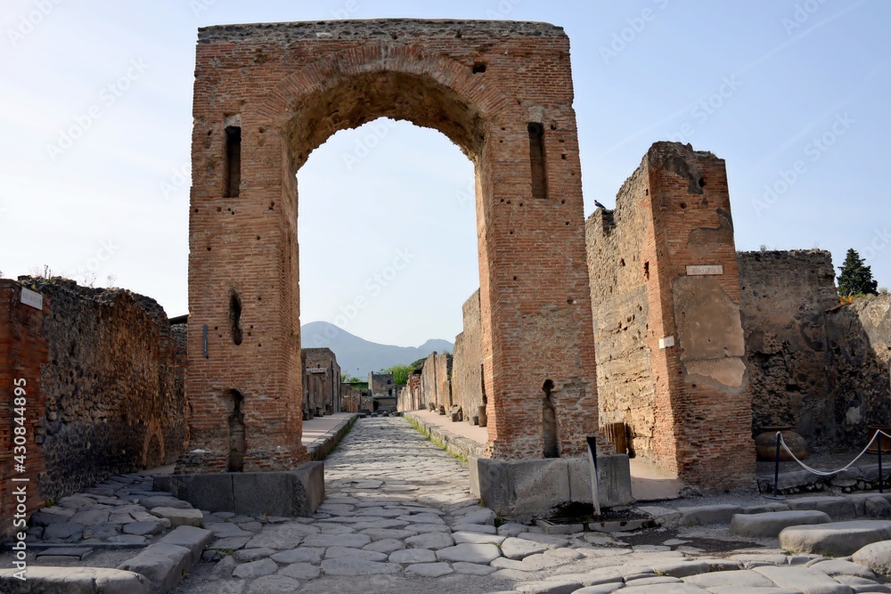 Ancient Pompeii is a vast archaeological site, once a thriving and ...