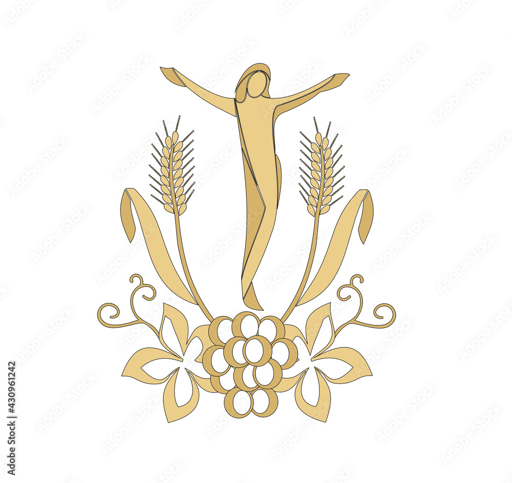 GOLD EMBROIDERY FOR LITURGICAL CLOTHES AND SACRED CEREMONIES. SACRED ...